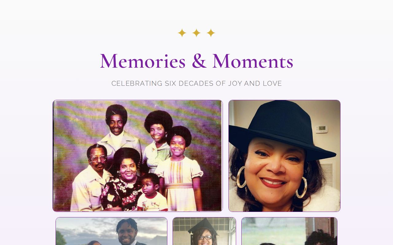 Let's Celebrate - Tabytha Thomas Garner 60th Birthday
